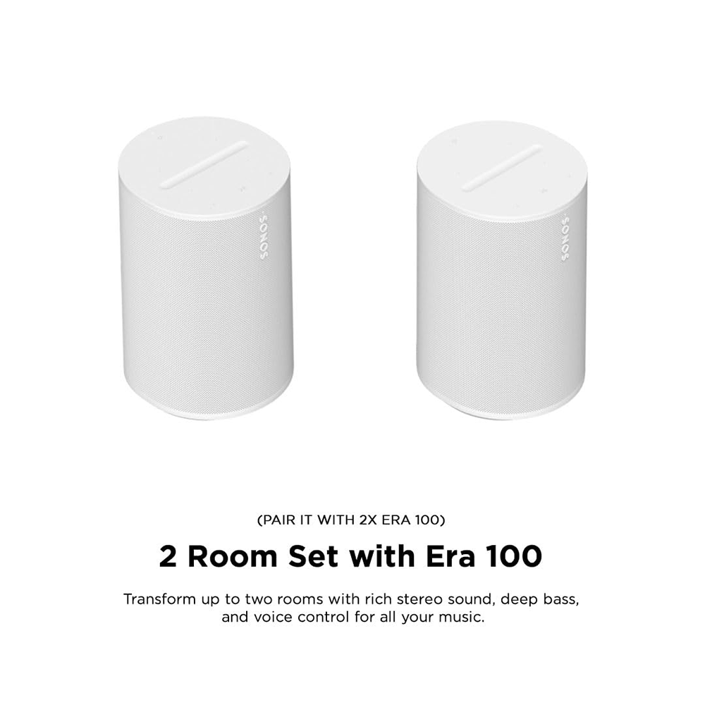 Buy SONOS Era 100 (Next Gen) with Built-in Alexa Smart Wi-Fi Buy SONOS Era 100 (Next Gen) with Built-in Alexa Smart Wi-Fi